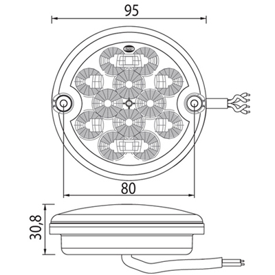 Schlussleuchte Dasteri LED